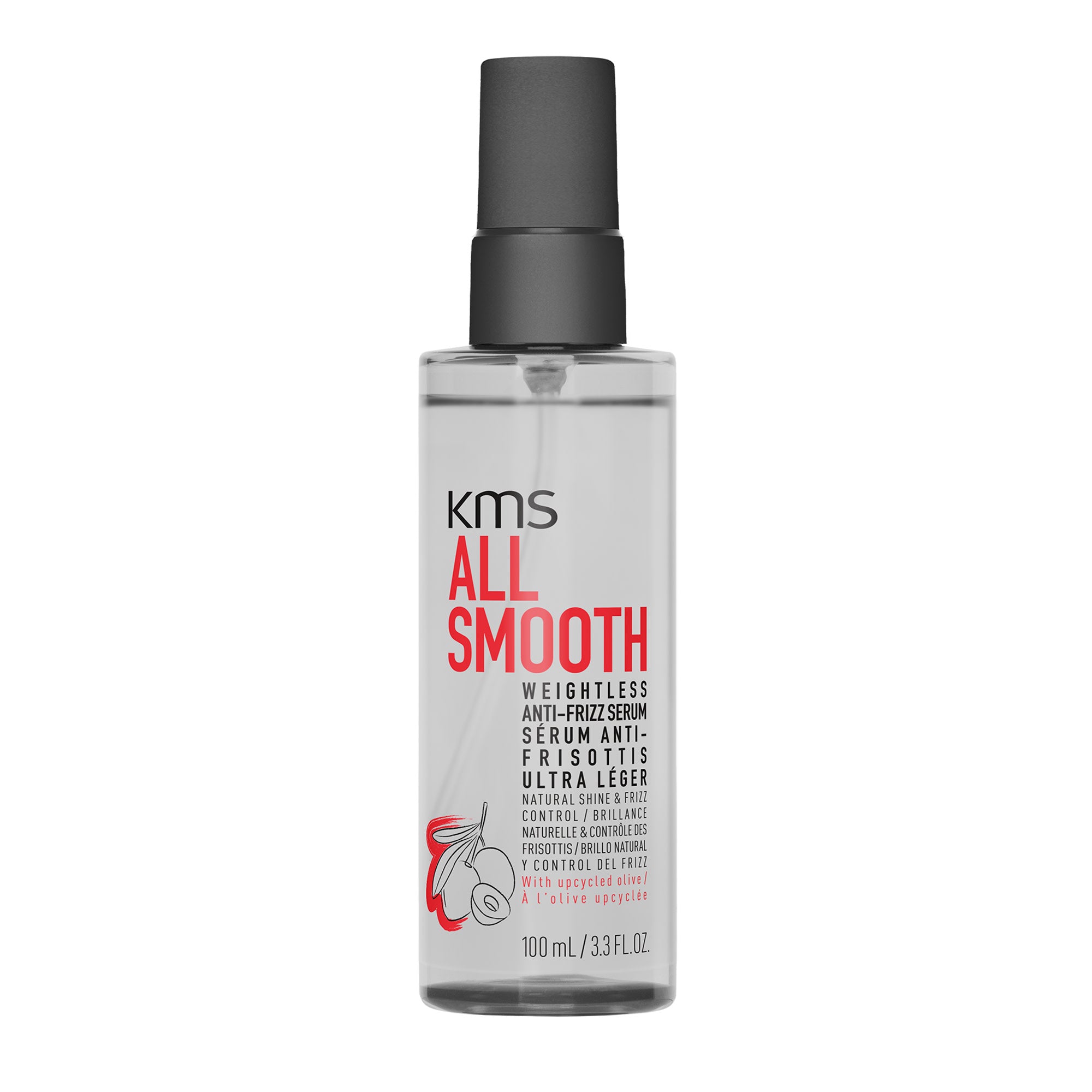 KMS All Smooth Weightless Anti-Frizz Serum 100ml Buy Online Today ...
